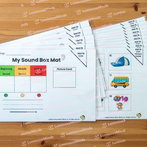 CVC Sound Box Word Building Mats | Hands-On Phonics & Word Building