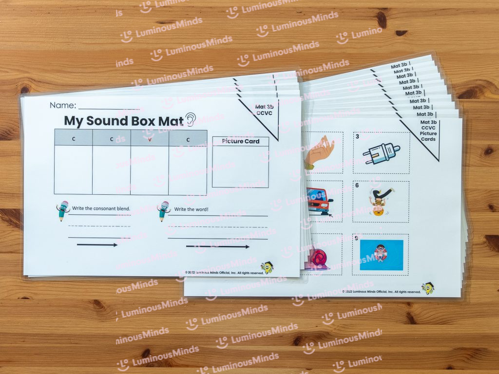 CCVC Sound Box Word Building Mats | Hands-On Phonics & Word Building ...