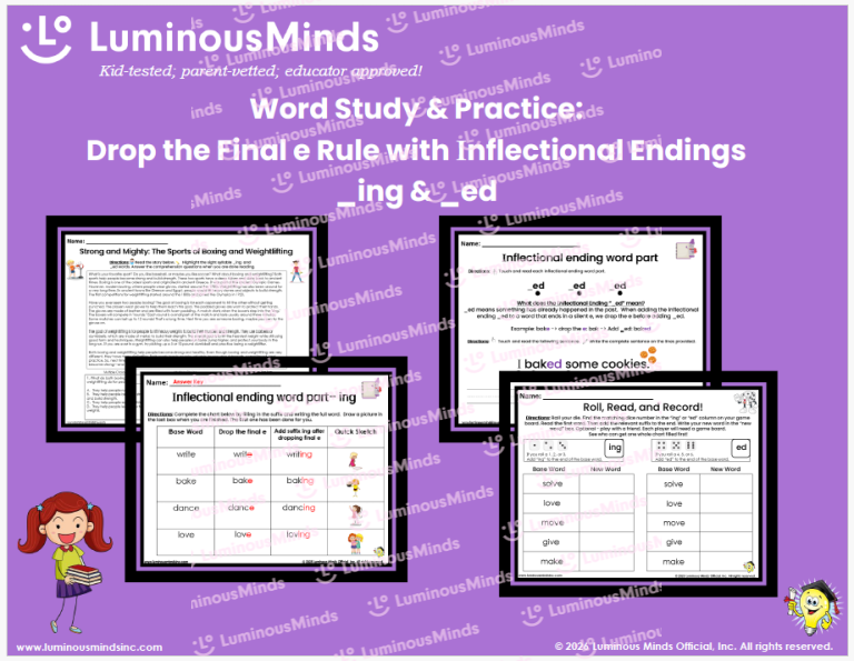 Reading Comprehension Worksheets - Shop